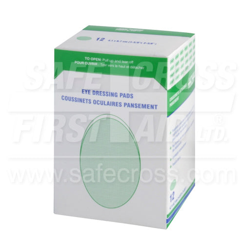 Eye Dressing Pads, 12/Box | SOS Emergency Response Technologies